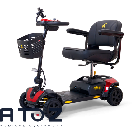 Golden Buzzaround XLS HD 4-Wheel Travel Power Scooter | Golden Heavy ...