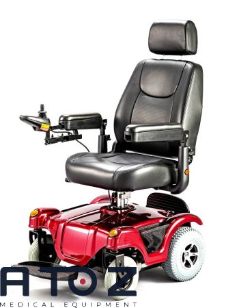 Merits Health P312 Dualer Compact FWD/RWD Power Chair - AtoZ Medical